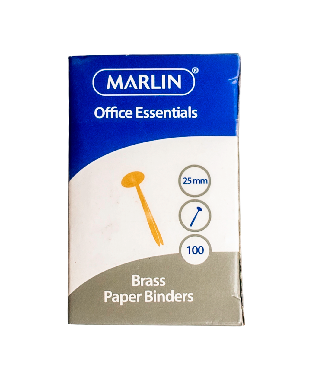 Brass Paper Binders 25mm | 100pc - WeGetIt